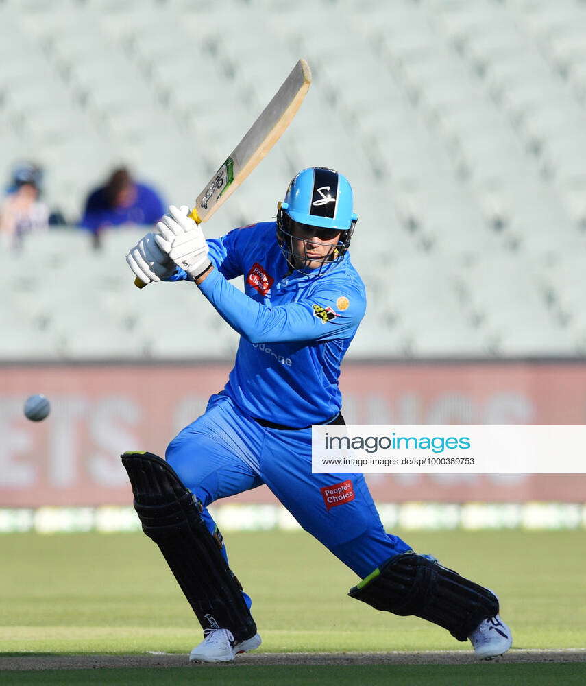 BBL STRIKERS HEAT, Alex Carey of the Adelaide Strikers bats during the ...