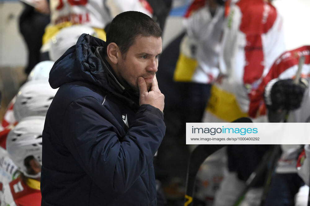 Coach Eric Landry, HCB, EHC Olten HCB Ticino Rockets, Swiss League, Ice ...