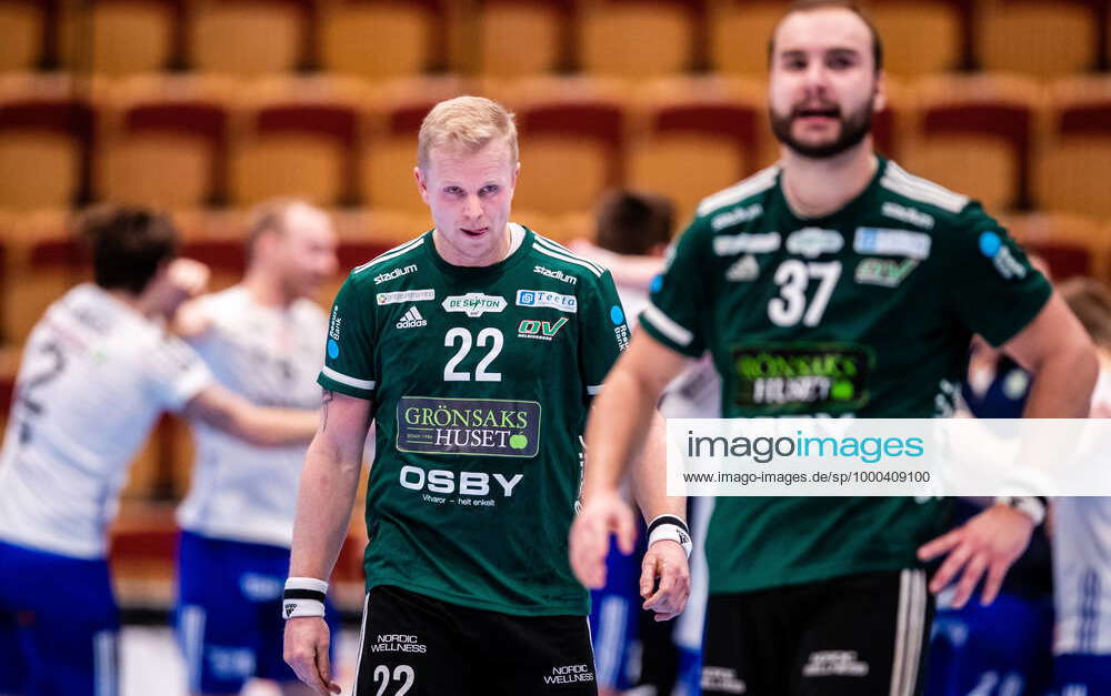 210122 Helsingborgs Henrik Hecht Knudsen and Emil Andersson are ...