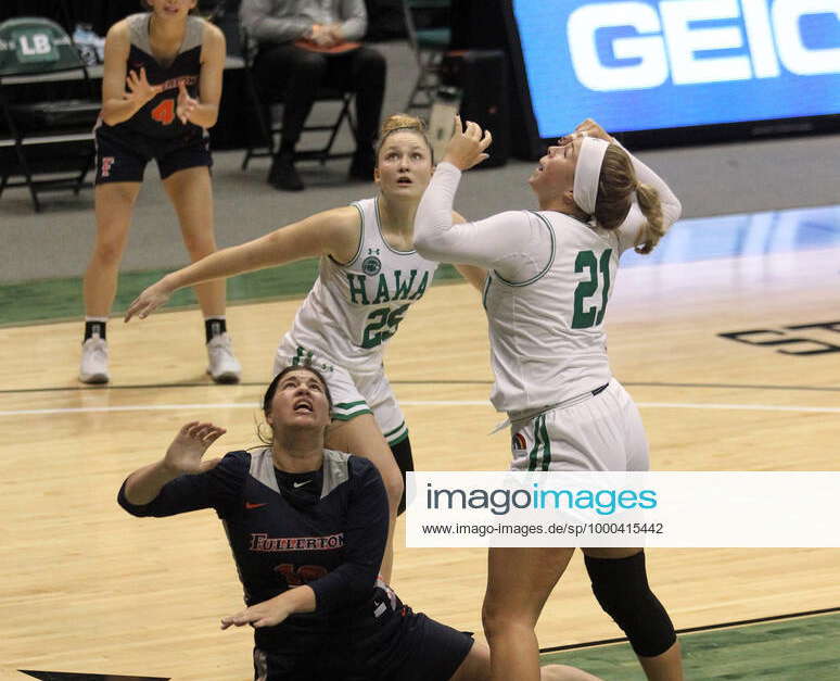 January 22, 2021 - CSU Fullerton Titans forward Megan Nieto 10 gets ...