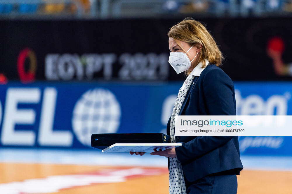 210125 The IHF treasurer Anna Rapp after the 2021 IHF World Handball Championship match between