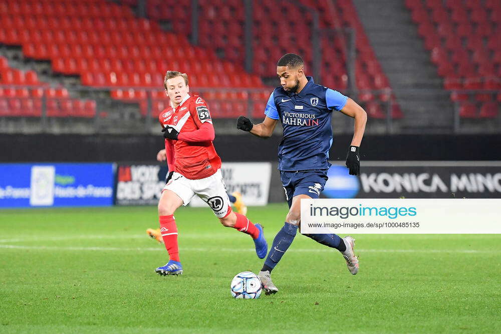 23 MARVIN GAKPA (PFC) FOOTBALL : Valenciennes vs Paris FC - Ligue 2 BKT ...