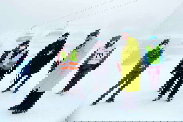 The race of the FIS Ski Cross World Cup Feldberg 2021 had to be ...