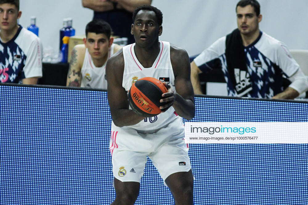 January 31, 2021, Madrid, MADRID, SPAIN: Usman Garuba of Real Madrid in ...