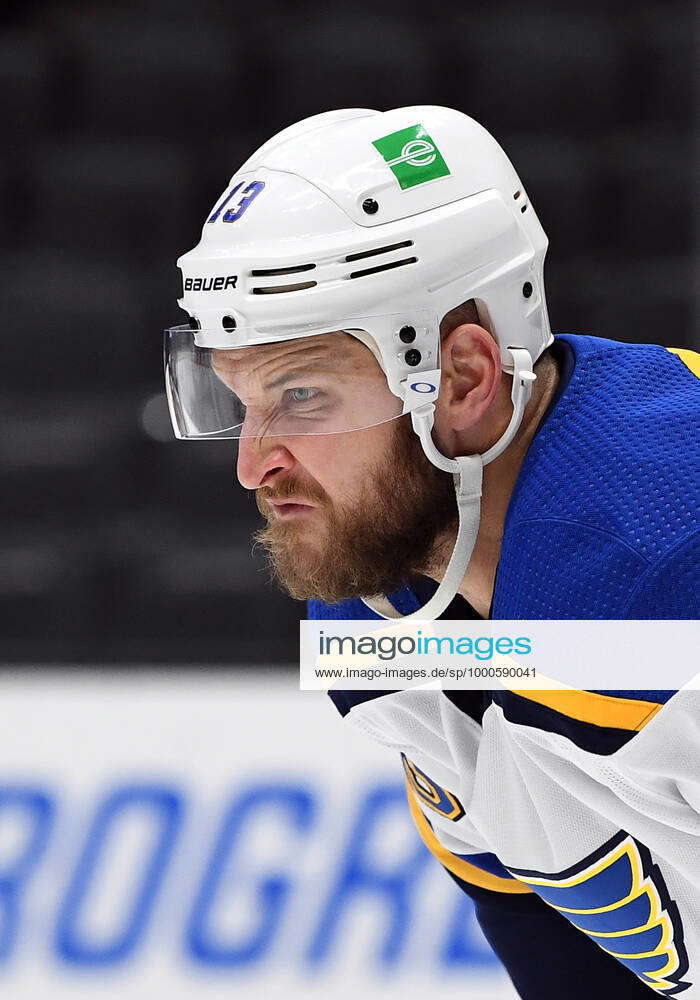 ANAHEIM, CA - JANUARY 31: St. Louis Blues Left Wing Kyle Clifford (13 ...