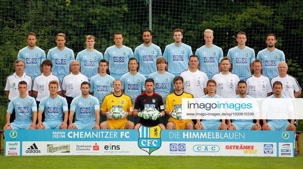CFC team photo 05 07 2013, Chemnitz, CFC, Sports, Football, 3 Bundesliga,Team photo season