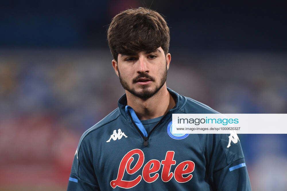 Antonio Cioffi of SSC Napoliduring the Coppa Italia match between SSC ...
