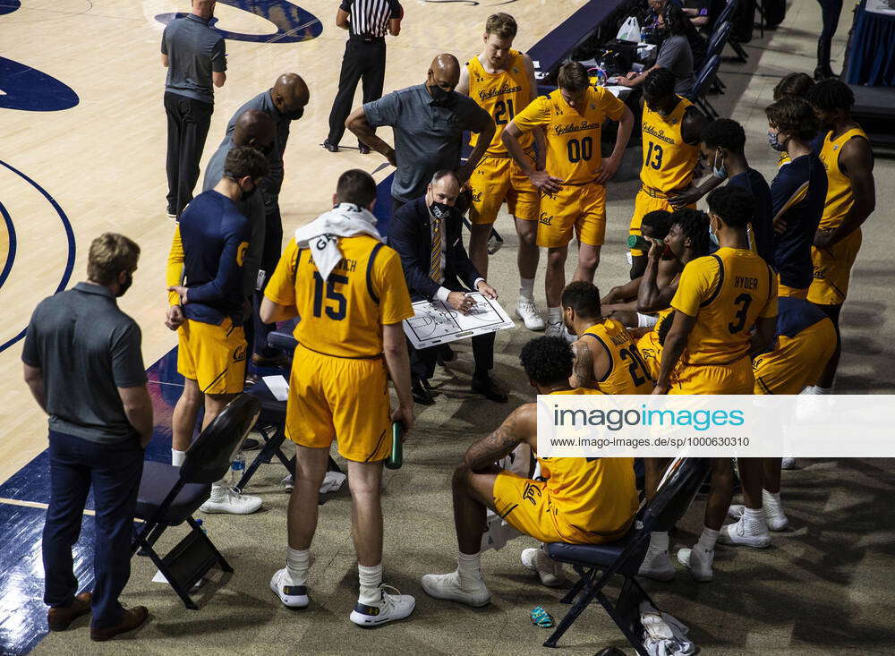 February 04 2021 Berkeley, CA U.S.A. California head coach Mark Fox ...