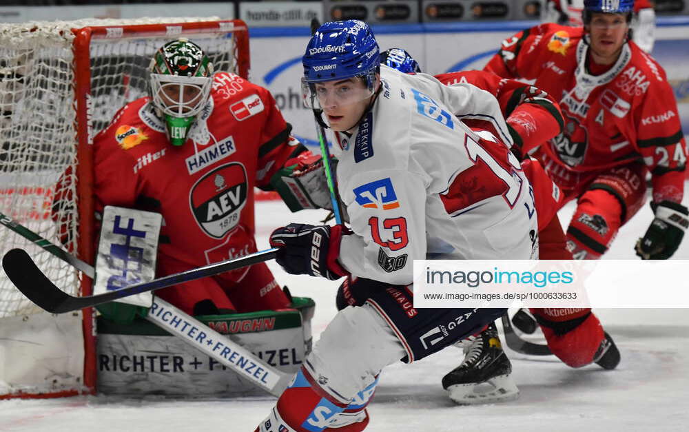 KELLER Markus (Augsburg Panthers 35), LOIBL Stefan (Adler Mannheim 13 ...