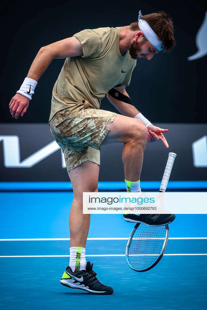 Corentin Moutet ATP, Tennis Herren 80) pictured during a tennis match ...