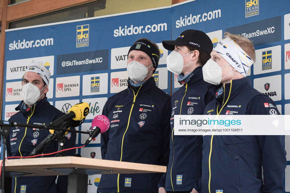 210304 Oskar Svensson, Johan Häggström, William Poromaa and Jens Burman ...