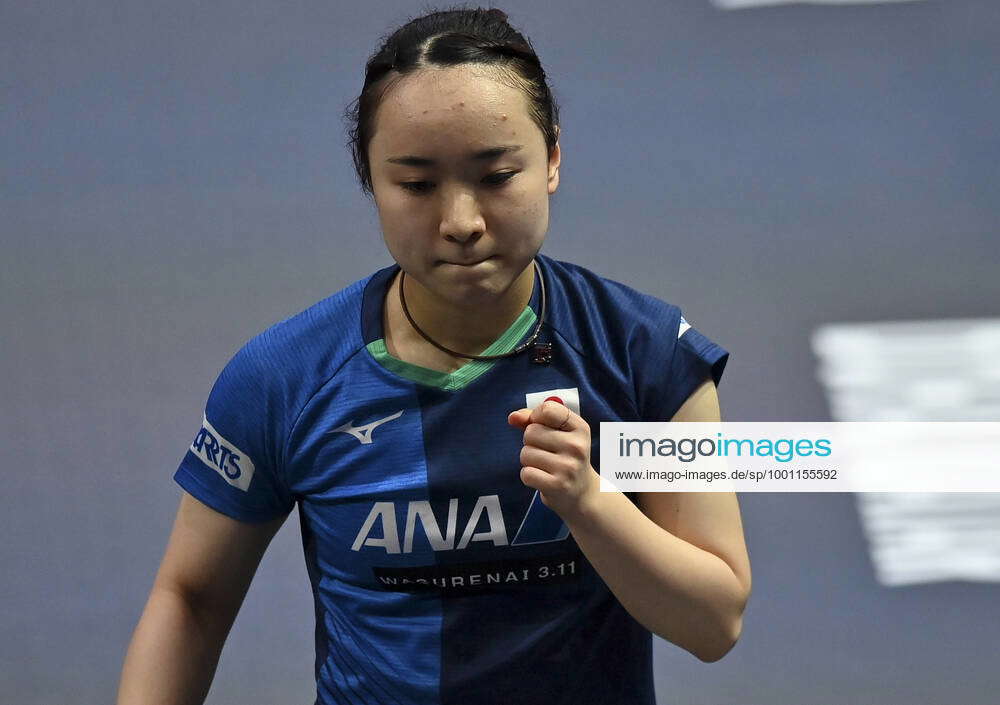 DOHA, Ito Mima of Japan celebrates during the women s singles final ...