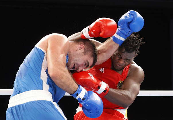 Cologne, Germany, amateur boxing, Cologne Boxing World Cup, at the ...