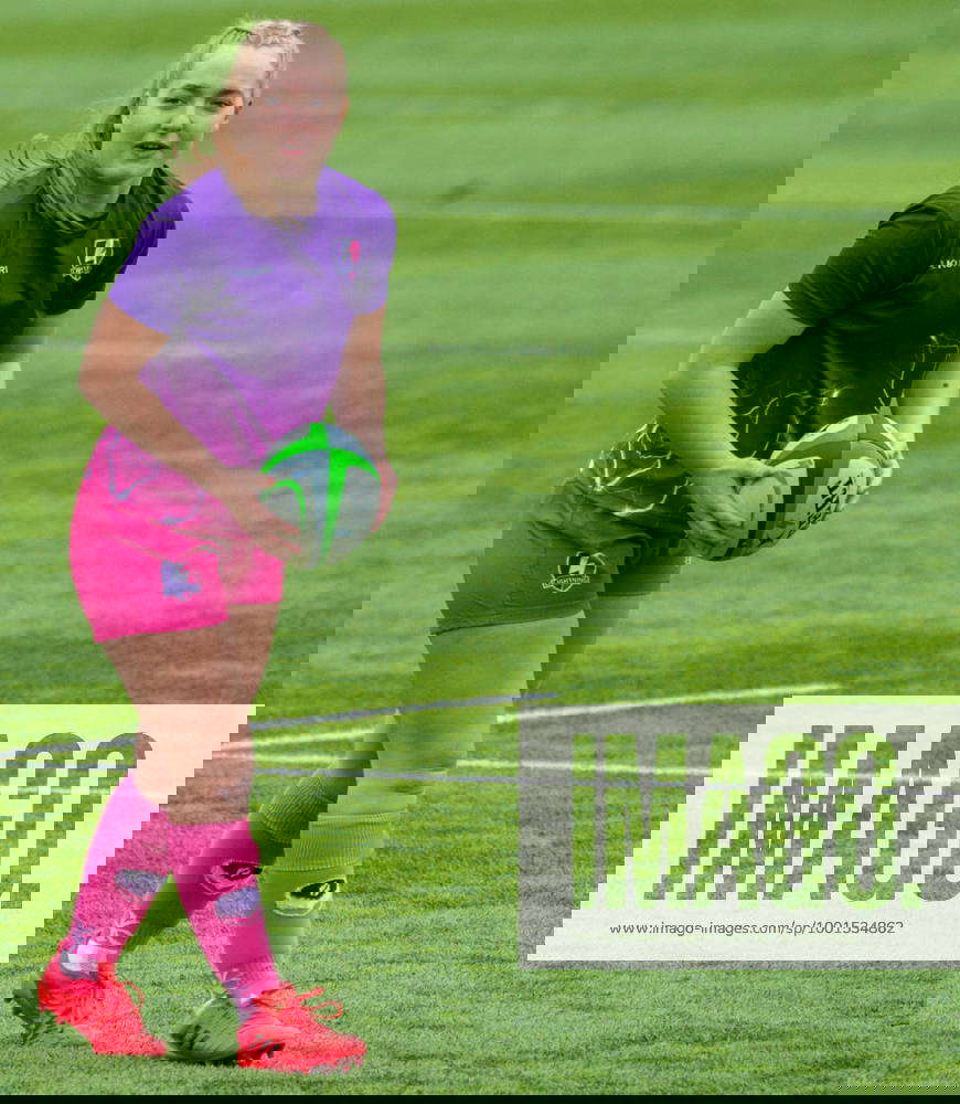 Loughborough, March 20th 2021 Megan Davey of Loughborough during warm ...