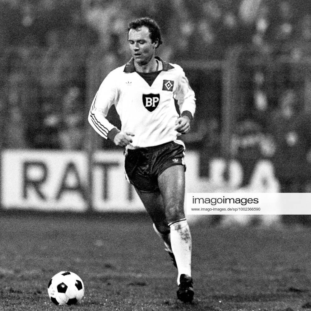 BECKENBAUER Franz Team HSV Football Bundesliga Season 1980 1981 Match ...