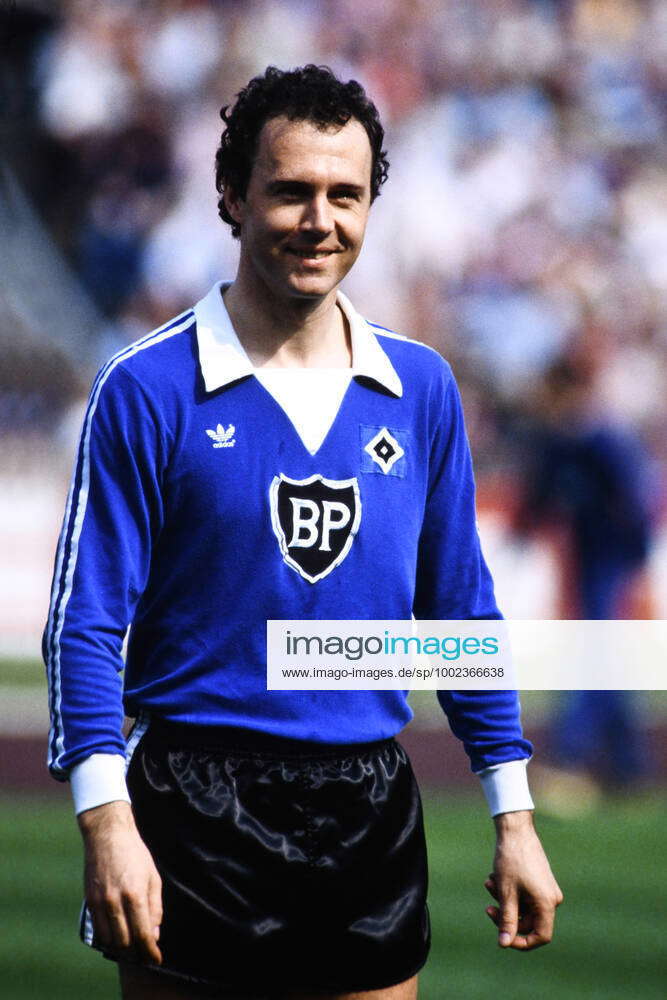 BECKENBAUER Franz team HSV football Bundesliga season 1980 1981 match ...