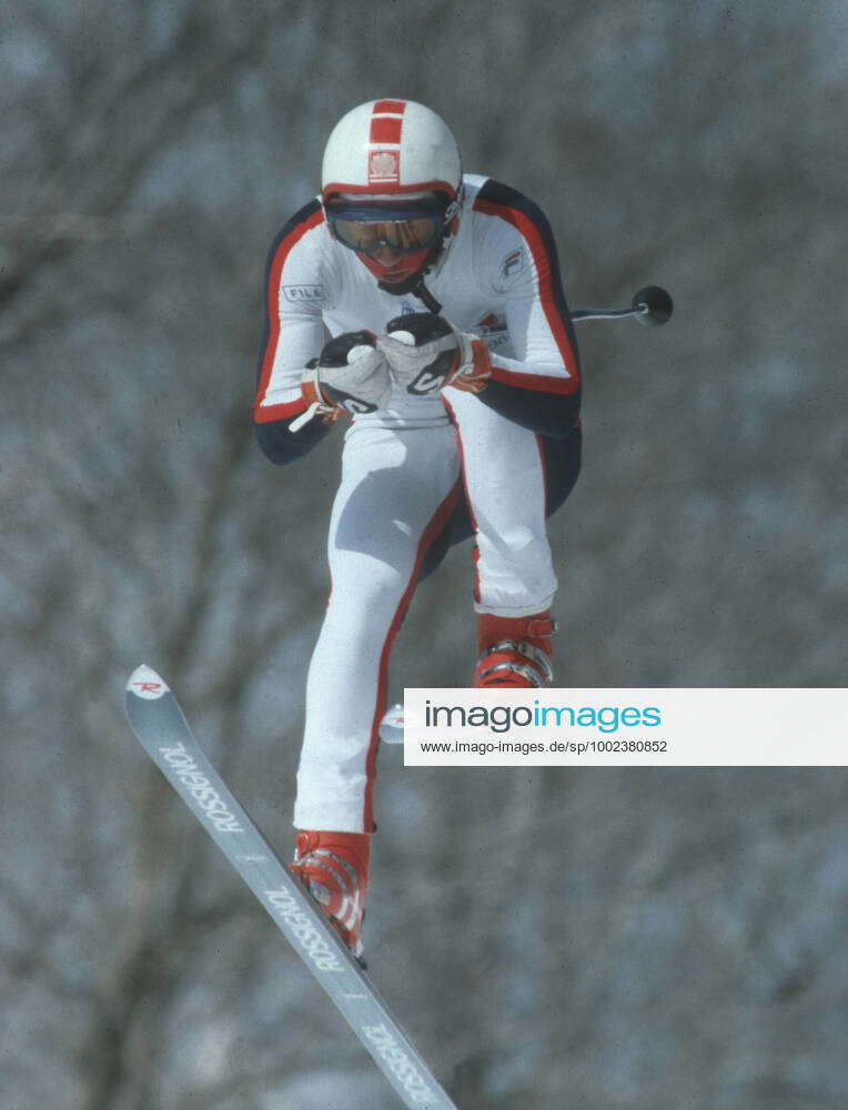Alpine skiing Eric Dale NOR Action 01 02 1979 in Lake Placid estimated