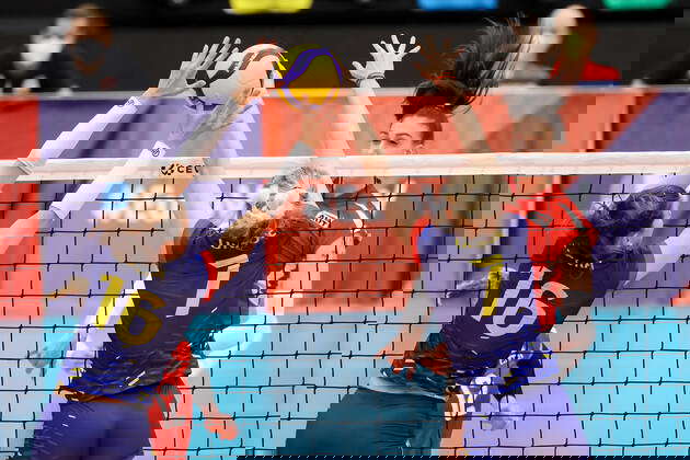 VOLLEYBALL - CEV EuroVolley 2021, AUT vs ESP GRAZ,AUSTRIA,13.MAY.21 ...