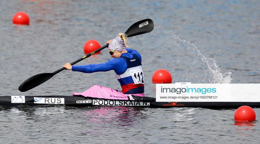 BARNAUL, RUSSIA - : Russia s Natalia Podolskaya competes to win the ...