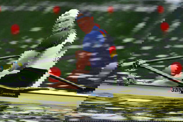 Oliver ZEIDLER GER ,M1x,Men ,Single,Action Race Rowing World Cup on the ...