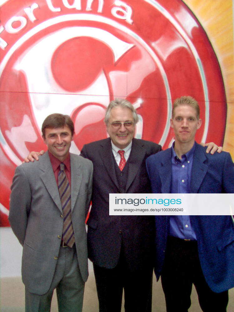 Düsseldorf 27 09 1998 Art and sports patron Helge Achenbach mi with ...