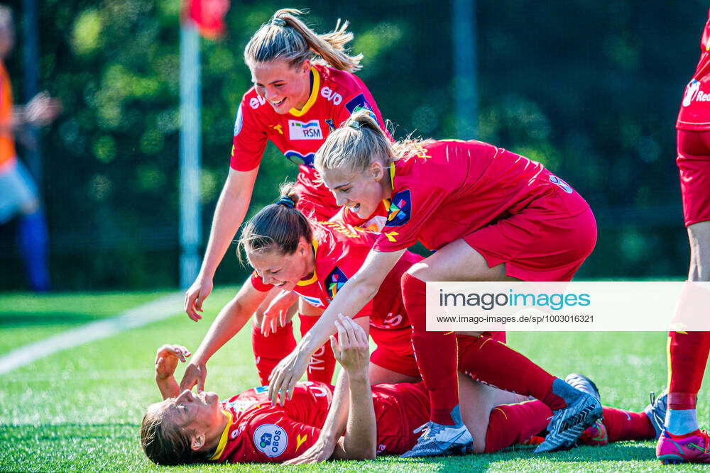 210605 Ragne Hagen Svastuen of Roa celebrates after scoring the 1 1 ...