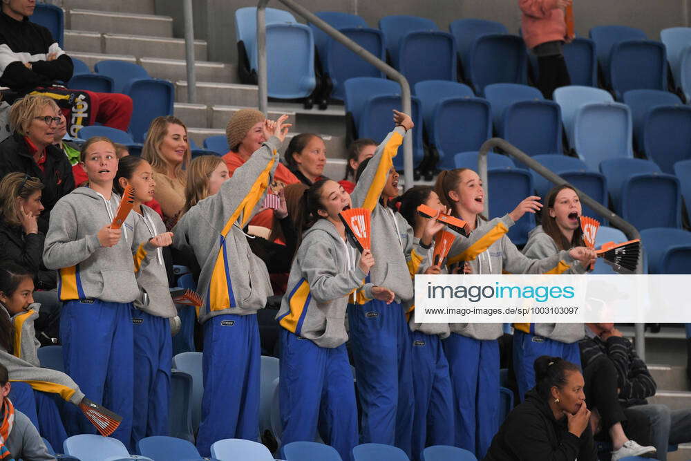 SUPER NETBALL GIANTS LIGHTNING, Fans in the Ken Rosewall Arena during ...