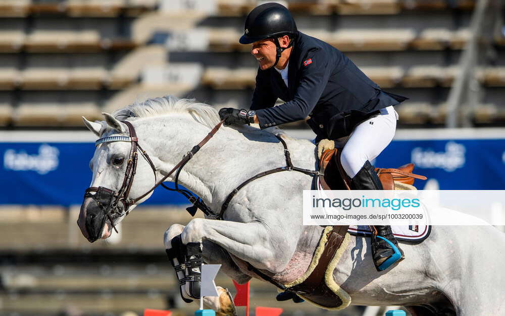 210619 Rider Geir Gulliksen with horse Grandino H during day 2 of ...