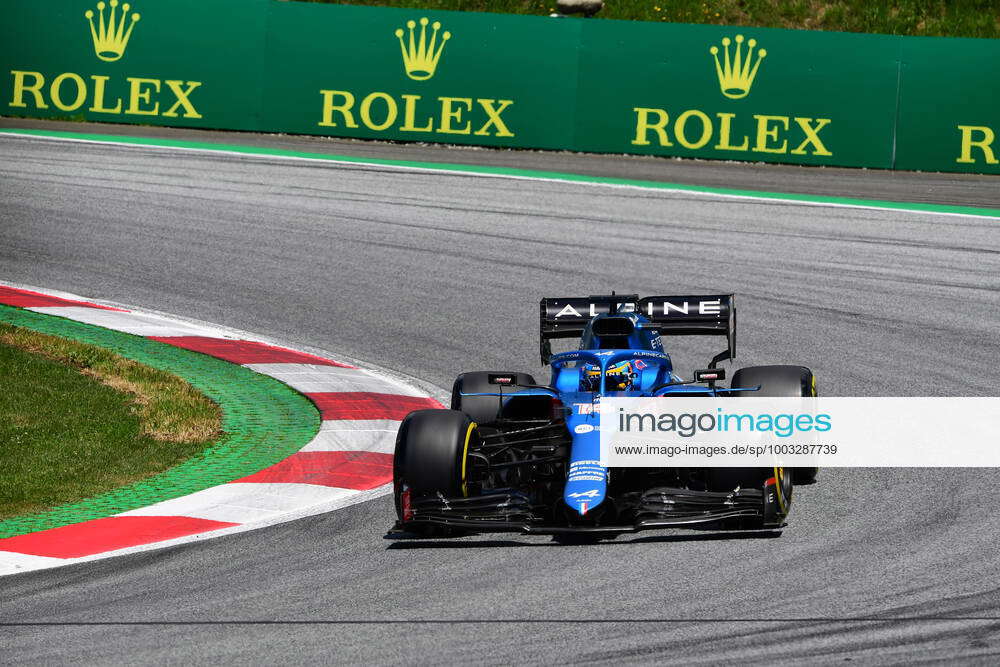 F1 Grand Prix of Styria - Qualifying Fernando Alonso of Alpine F1 Team ...