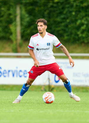 Ludovit Reis, HSV 14 in the friendly match FC AUGSBURG - HAMBURGER SV ...