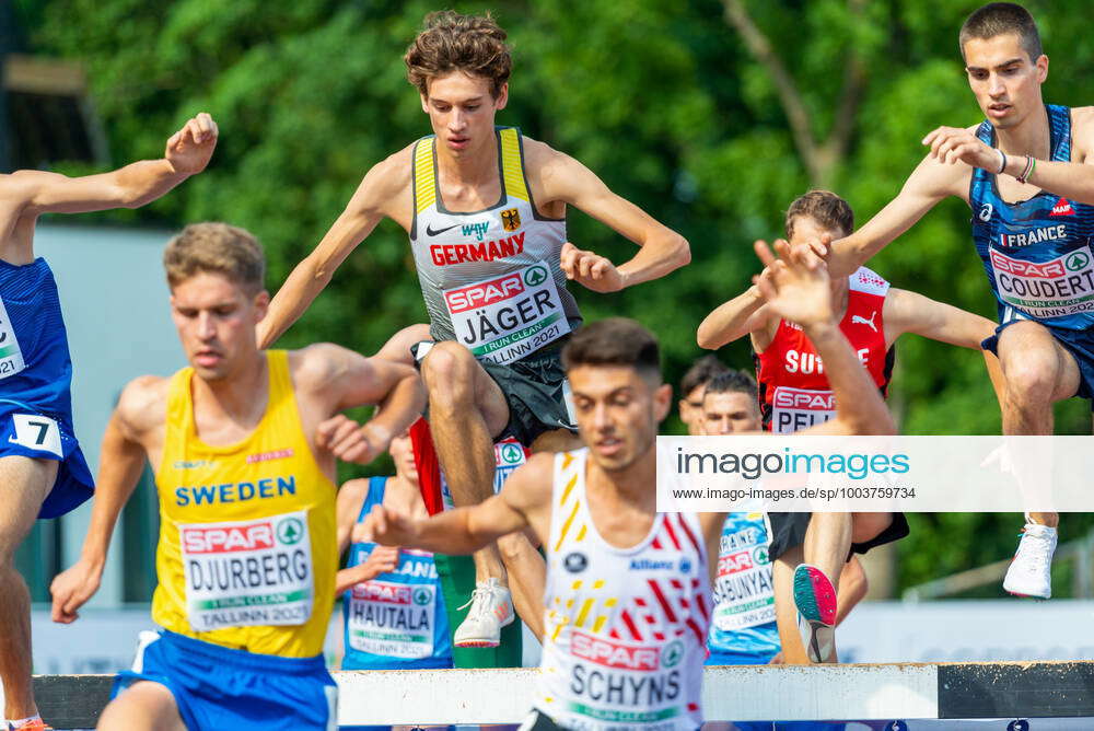 U23 European Championships 09 07 2021 Nick Jaeger GER in the 3000 m ...
