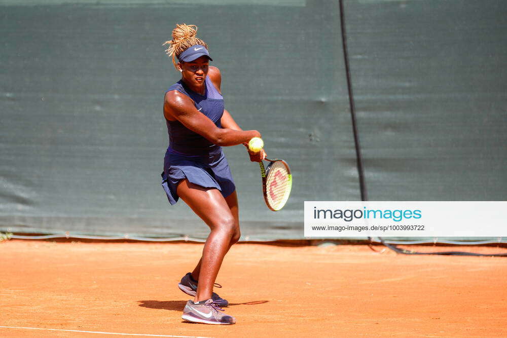 Ngounoue Clervie from USA during Bonfiglio Trophy 2021, Tennis ...