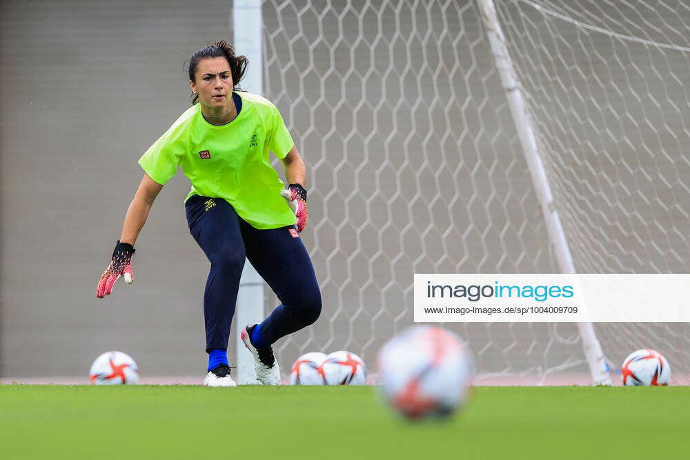 210717 Goalkeeper Zecira Musovic of the Swedish national womens ...