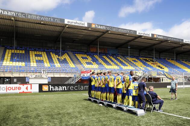 LEEUWARDEN, 19-07-2021, Cambuur stadium Photocall Cambuur Dutch ...