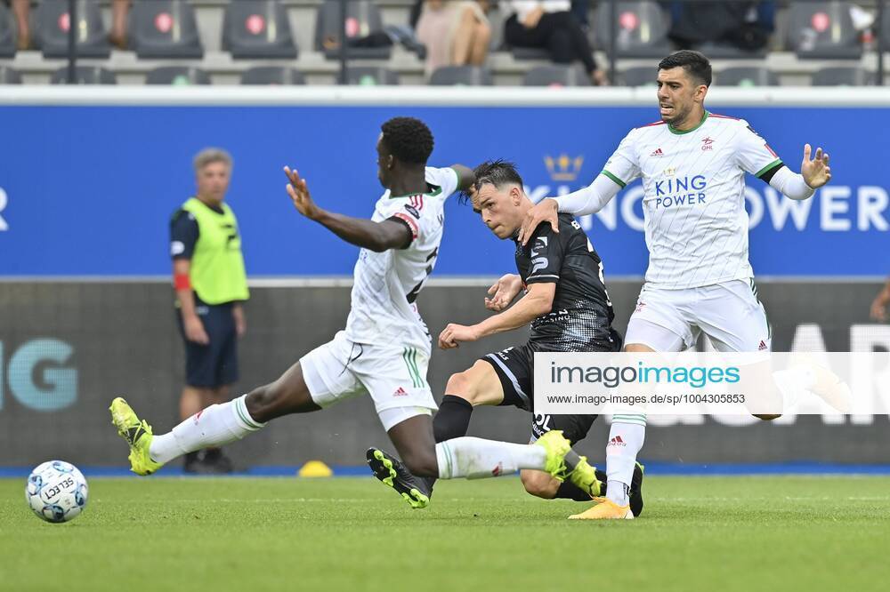 LEUVEN, BELGIUM - JULY 24 : Bent Sormo defender of Zulte Waregem during ...