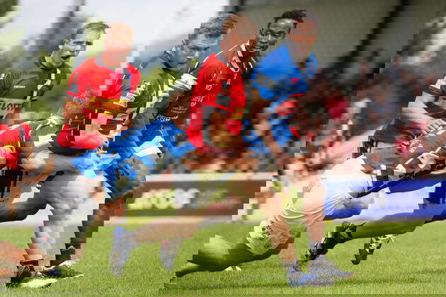 German Rugby Sevens Championships Daniel Koch, team captain of Germania ...