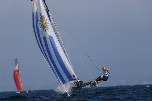Uruguayan Pablo Defazio Abella and Dominique Knuppel Artagaveytia ...