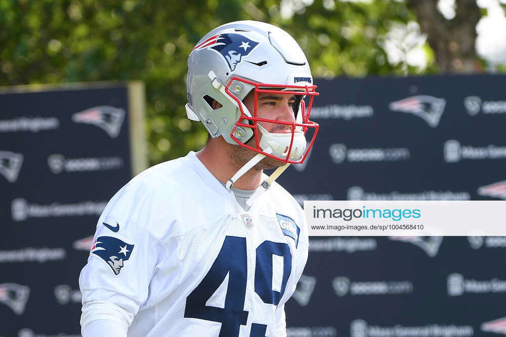 Thursday, July 29, 2021: New England Patriots long snapper Joe Cardona ...