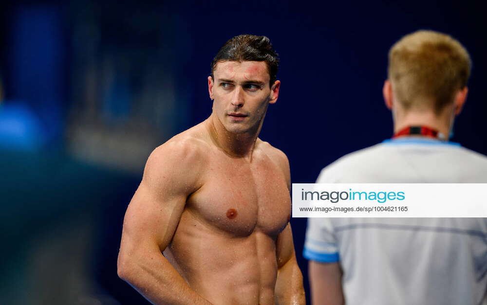 210731 Maxime Grousset of France competes in mens 50m freestyle ...