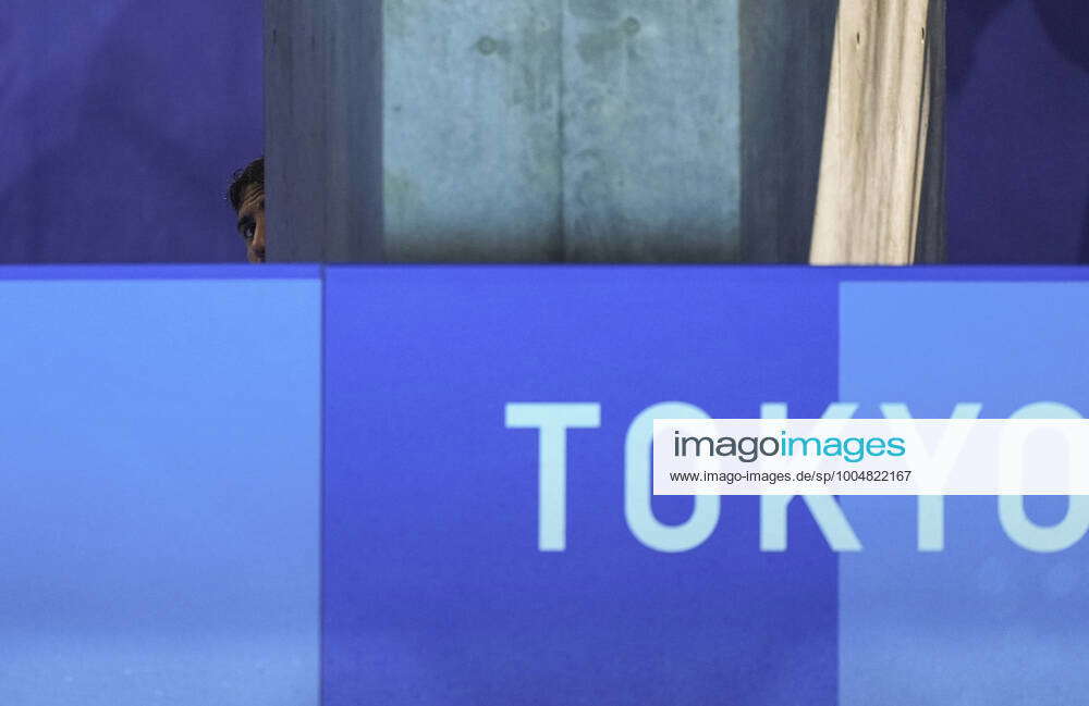 TOKYO, Aug. 3, 2021 -- Rommel Pacheco Marrufo of Mexico checks the ...