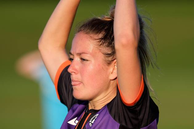 Oriam, Edinburgh, Scotland, Augu Rebecca Foote and Jenny Smith during ...