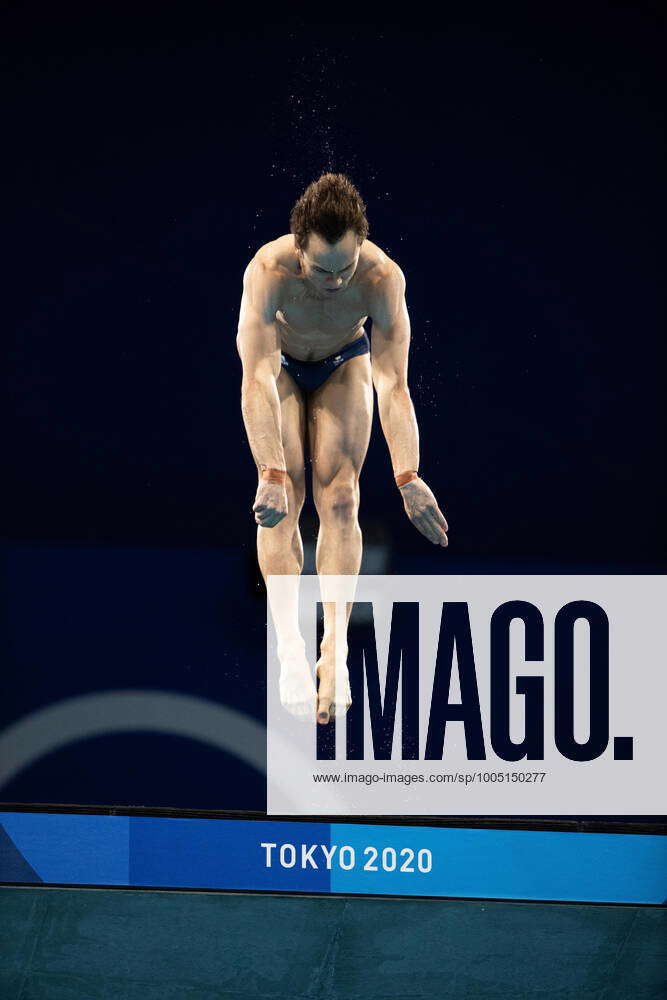 Tokyo, Kanto, Japan: Great Britain diver, THOMAS DALEY, 27, during the ...