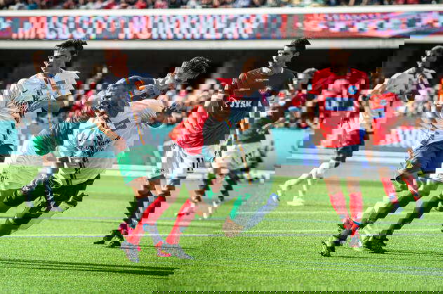 Silkeborg IF v Viborg FF, Danish Superliga football, Silkeborg, Denmark ...