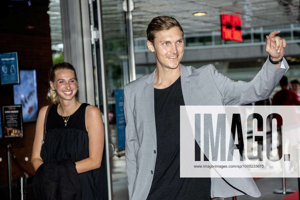 Viktor Axelsen and girlfriend Natalia Koch Rohde arrive at the welcome ...