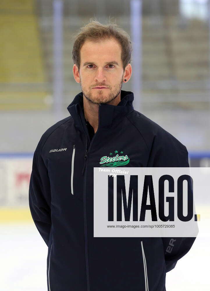Athletic trainer Fabian Wolbert , Bietigheim Steelers Porträttermin ...
