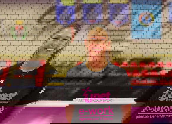 Valentina Colombo of UYBA Unet E-Work Busto Arsizio during the Pre ...