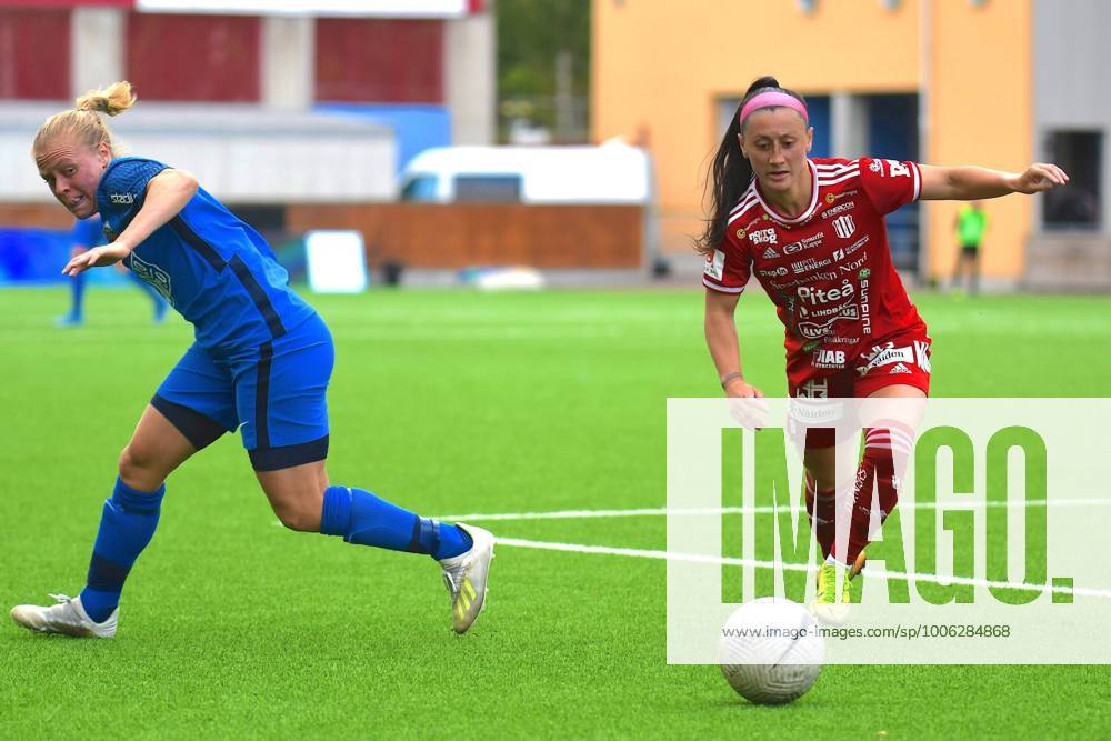 Tunavallen, Eskilstuna, Sweden, Katrina Guillou (8 Pitea) and Paulina ...