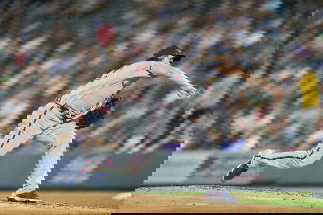 September 4 2021: Atlanta pitcher Jacob Webb throws a pitch during the ...