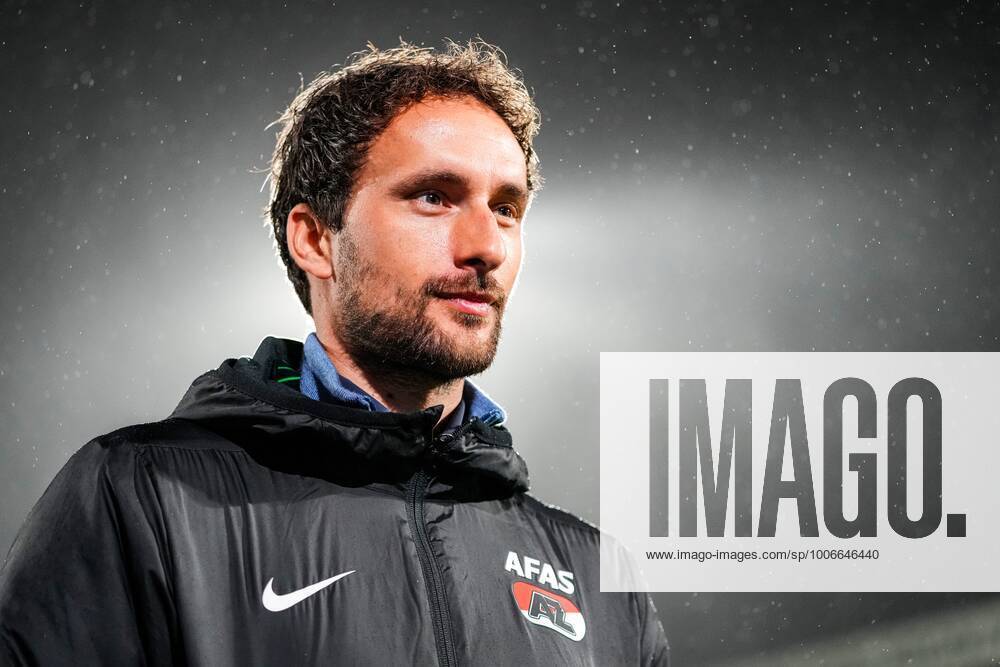 RANDERS AZ assistant coach Robert Franssen during the Europa League ...