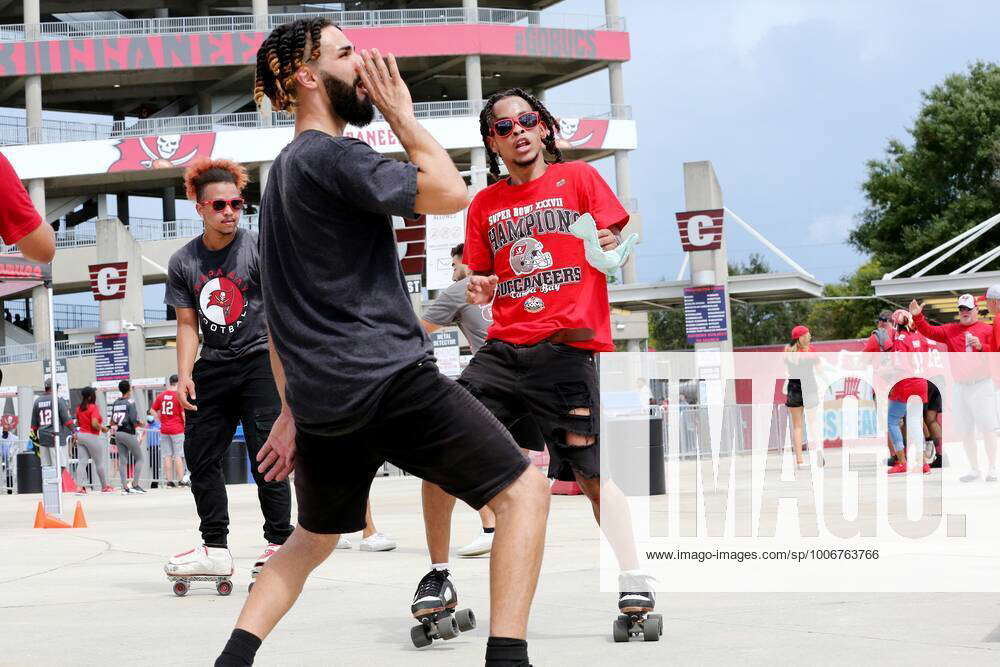 September 19, 2021, TAMPA, Florida, USA: From left: Joshua Love, Zack ...